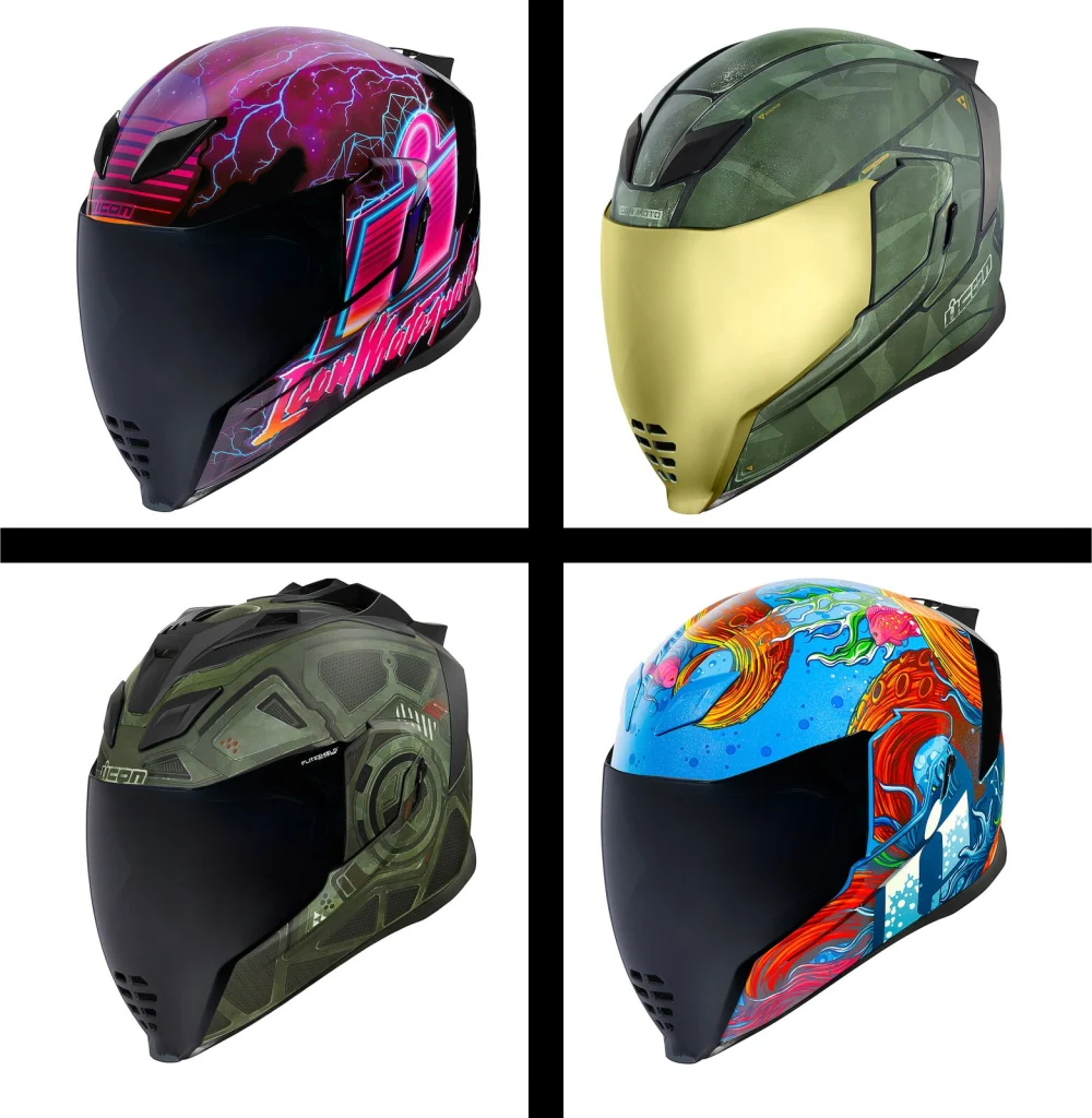 46 Cool Motorcycle Helmets to Inspire You